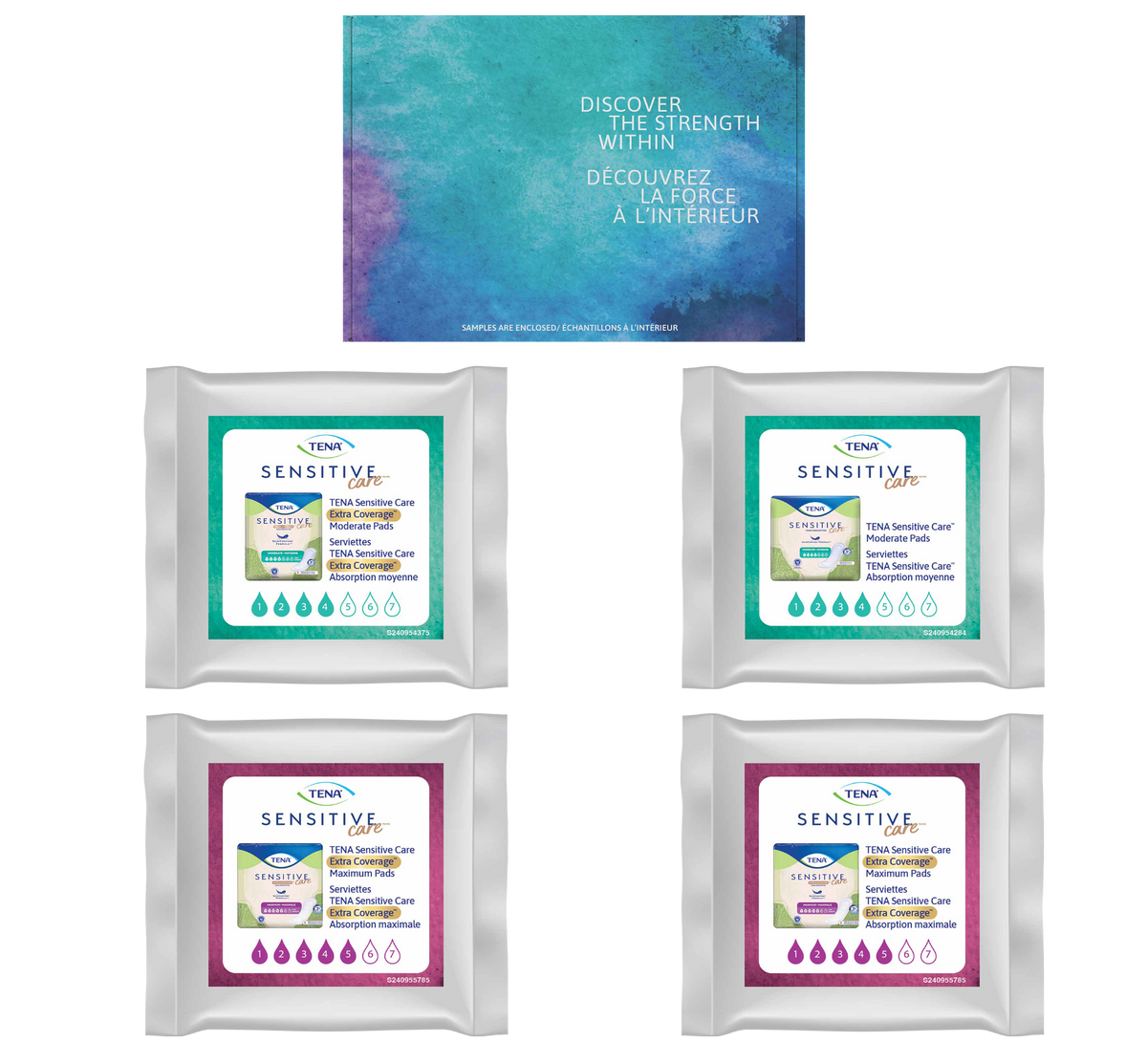 TENA Sensitive Care Moderate Pads – TENA Canada